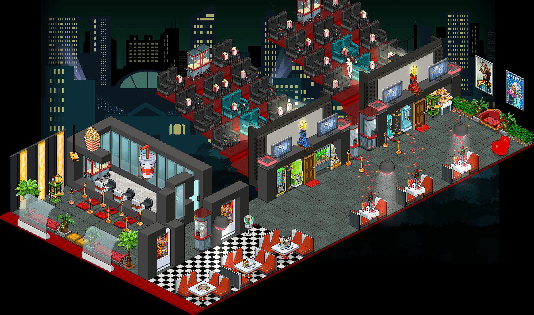 . Café na Árvore - Habbo