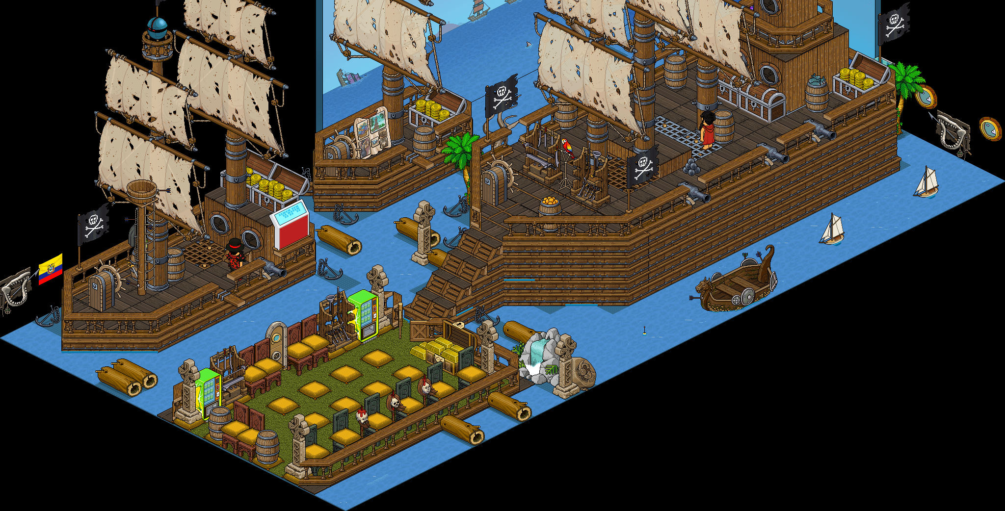 BARCOS PIRATAS - Habbo