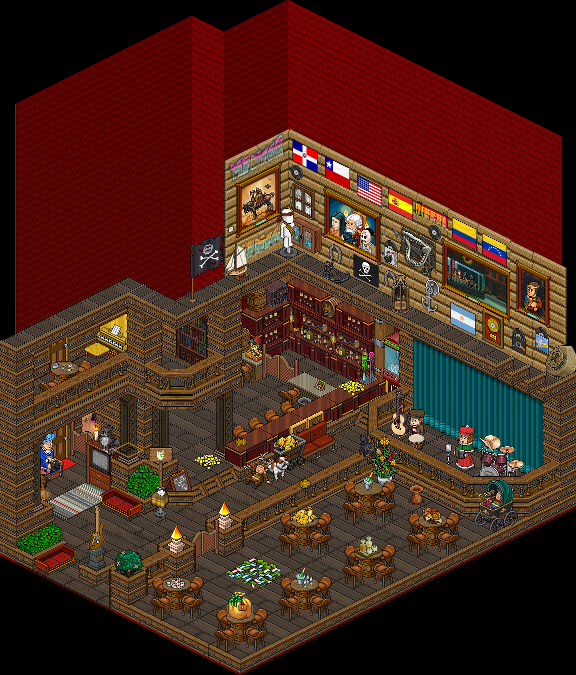 Bar Latino - Habbo