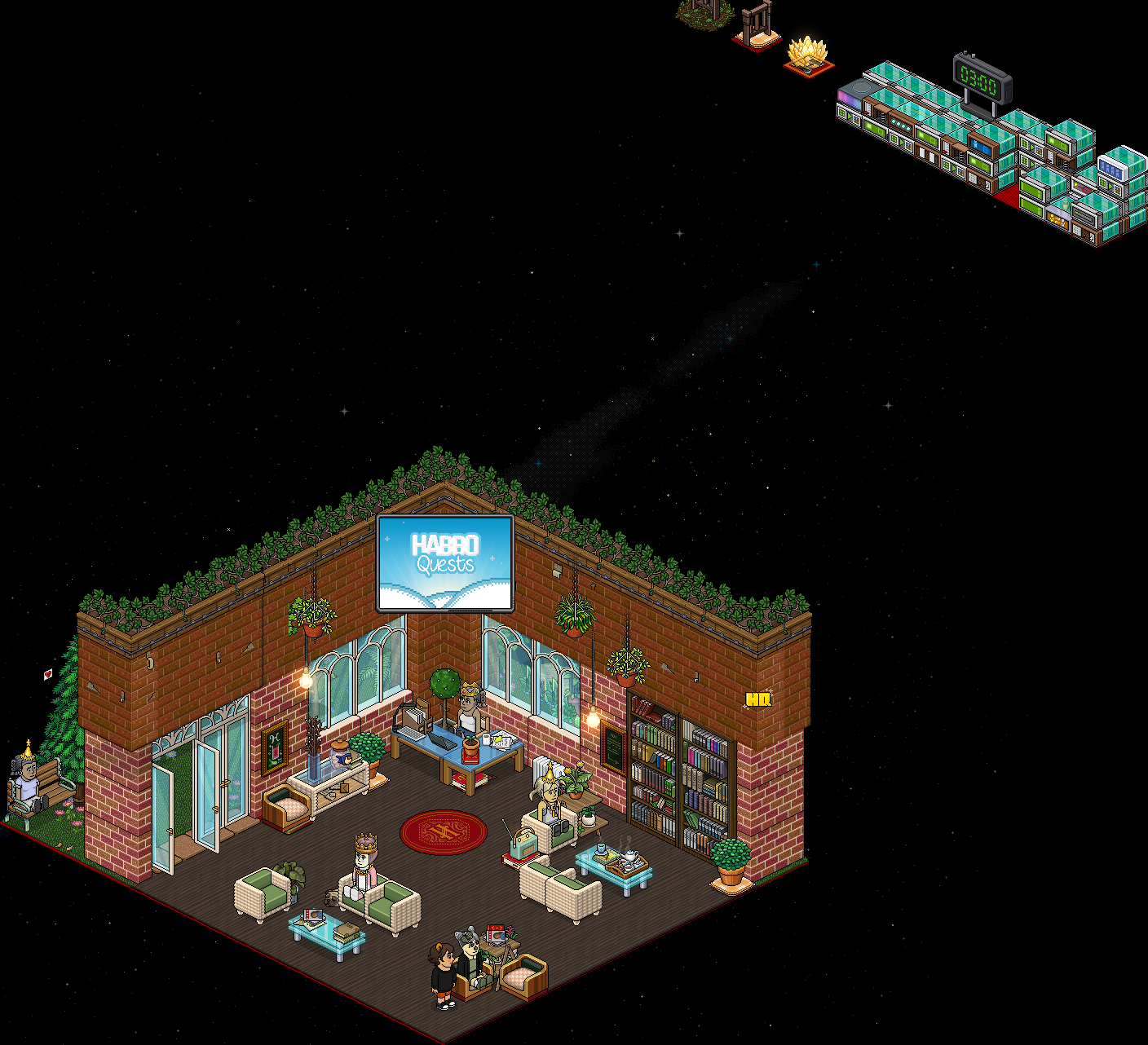 [HabboQuests] Fansite Lounge - Habbo